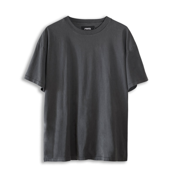 STEREO PREMIUM BASIC TEE - STATIC BLACK – Frequencies Concepts