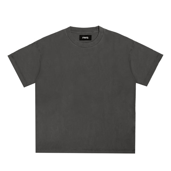 ULTRA PREMIUM BASIC TEE - STATIC BLACK – Frequencies Concepts